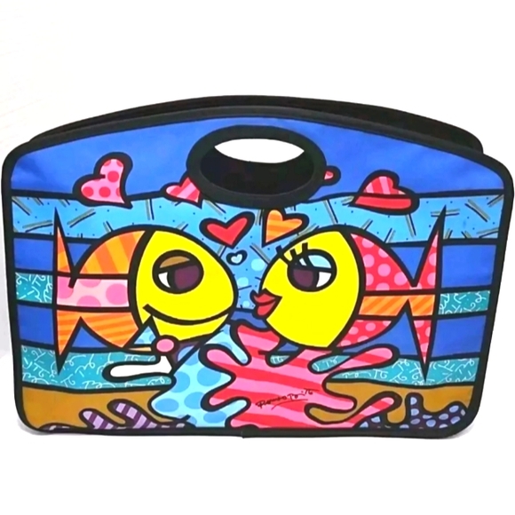 Romero Britto | Bags | Romero Britto Large Handbag | Poshmark